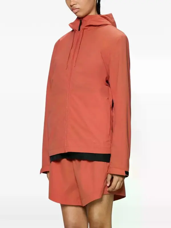 Rains Mito Hooded Jacket - Orange