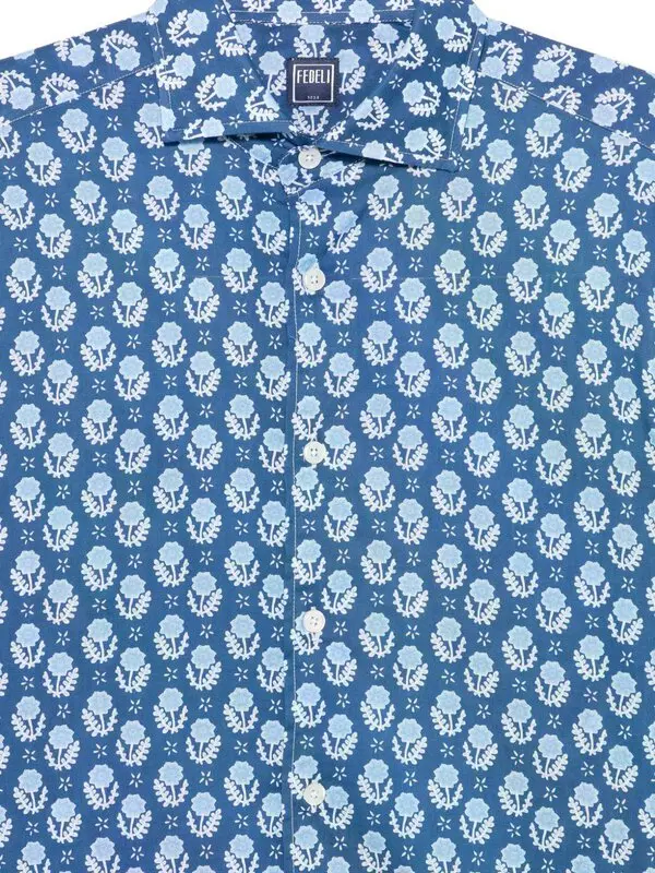 Fedeli Floral-print Shirt