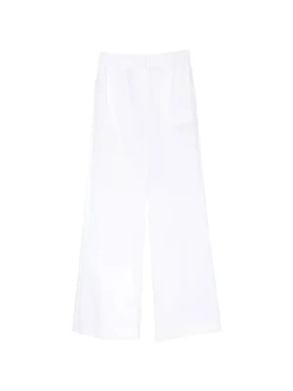 Aspesi Wide Leg Trousers - White