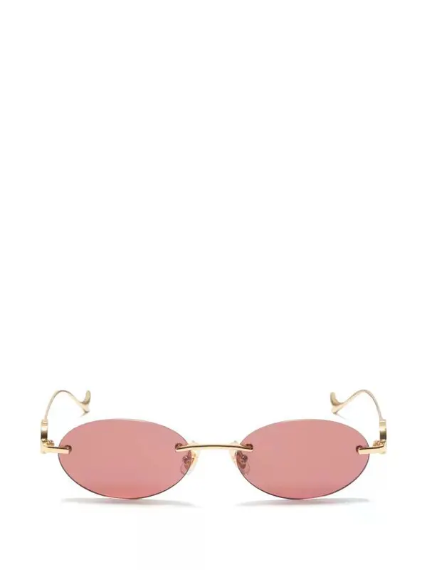Valentino Garavani Geometric Metal Sunglasses - Gold