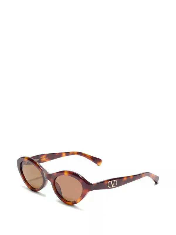 Valentino Garavani Cat-eye Acetate Eyewear - Brown
