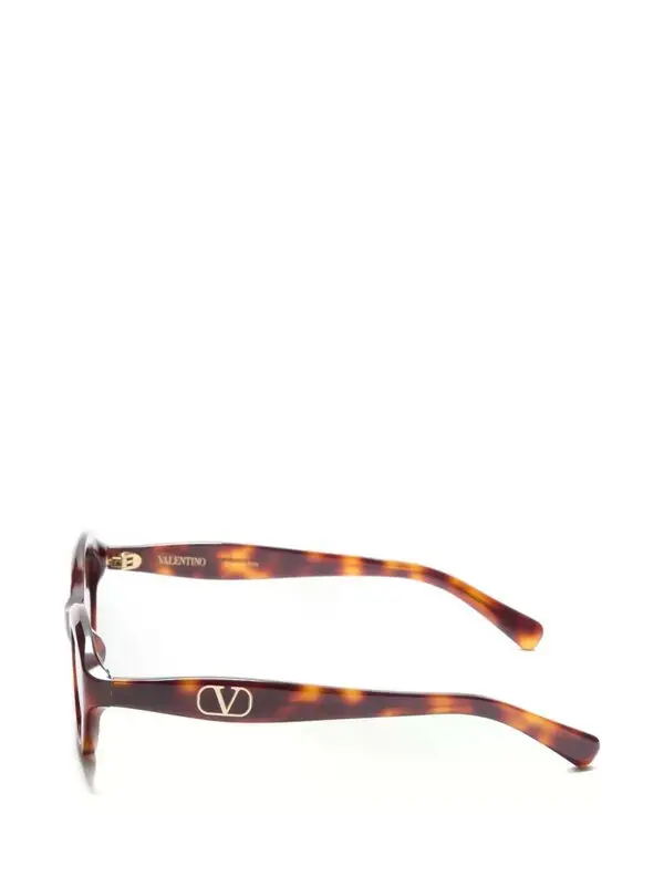 Valentino Garavani Cat-eye Acetate Eyewear - Brown