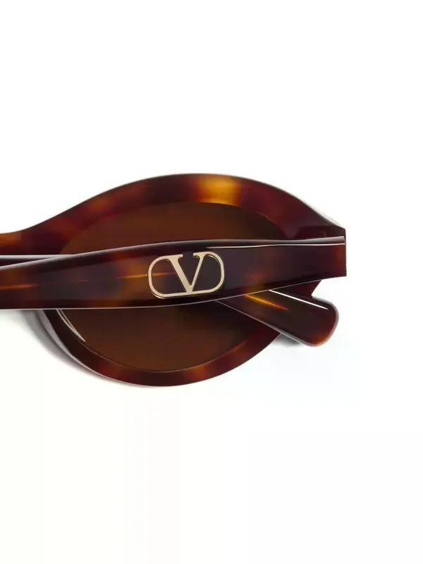 Valentino Garavani Cat-eye Acetate Eyewear - Brown