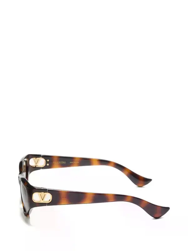 Valentino Garavani Cat-eye Acetate Sunglasses - Brown