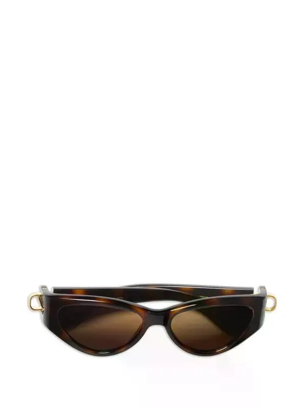 Valentino Garavani Cat-eye Acetate Sunglasses - Brown
