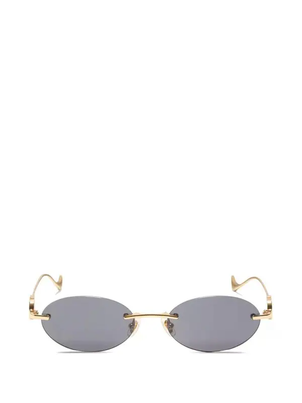 Valentino Garavani Geometric Metal Eyewear - Gold