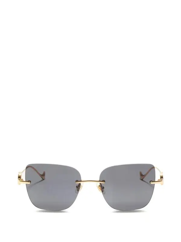 Valentino Garavani Geometric Metal Eyewear - Grey