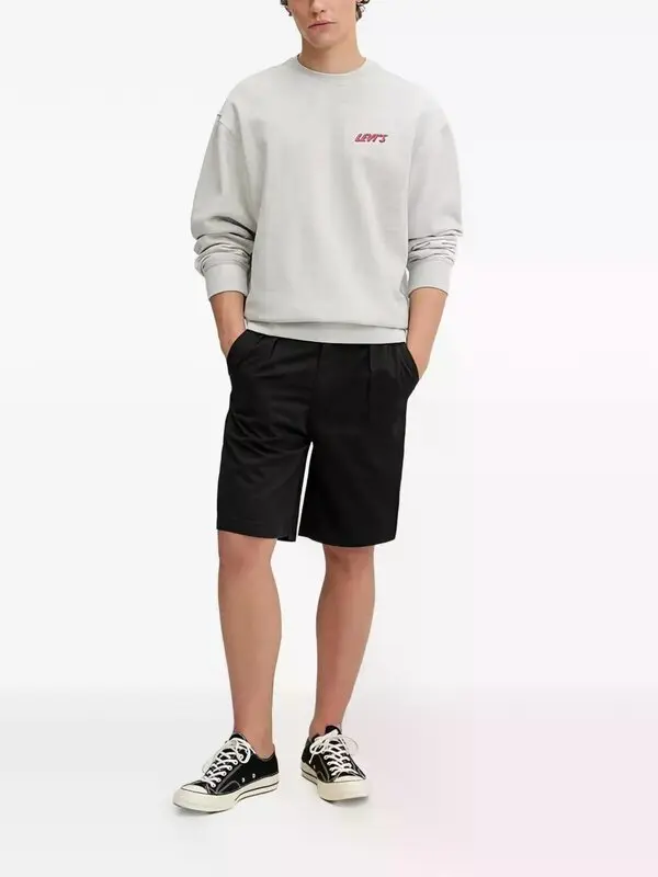 LEVI'S Printed Crewneck Sweatshirt - Grey
