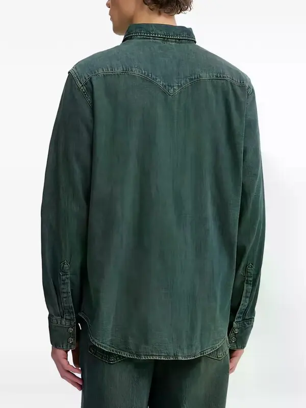 LEVI'S Flap-pocket Denim Shirt - Blue