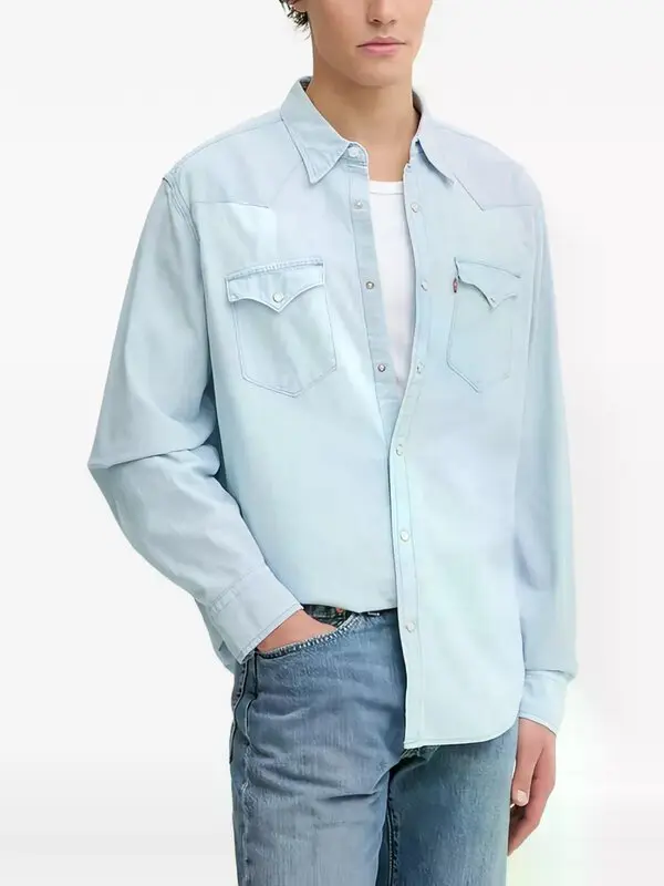 LEVI'S Chest-pocket Denim Shirt - Blue