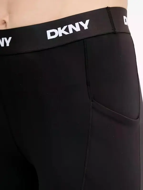 Dkny Logo Waistband Leggings