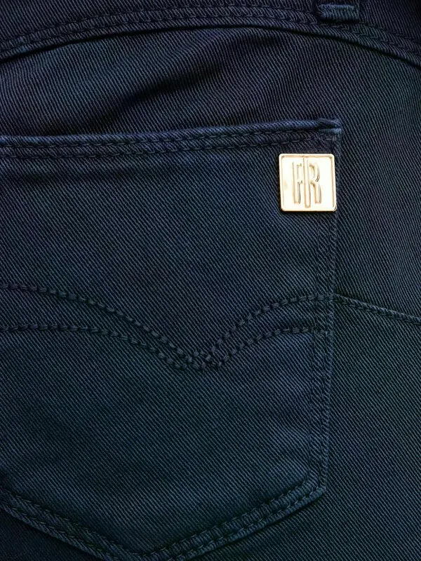 FRACOMINA Logo-patch Trousers