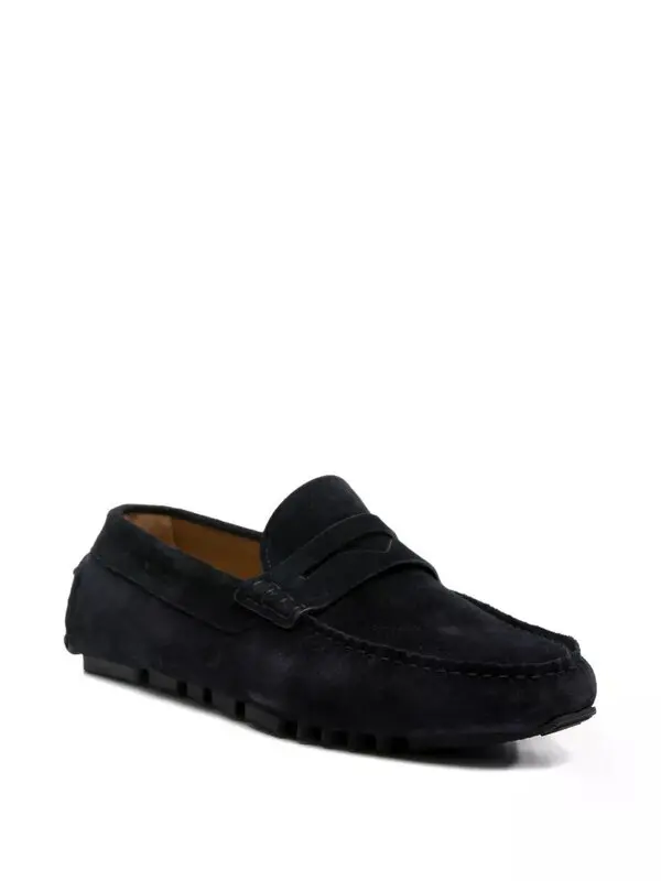 Emporio Armani Suede Loafers