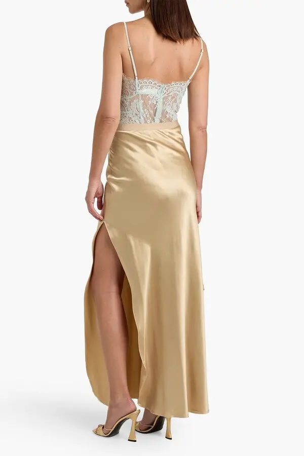 Zimmermann Corded Lace Bodysuit - Mint