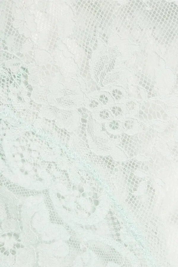 Zimmermann Corded Lace Bodysuit - Mint