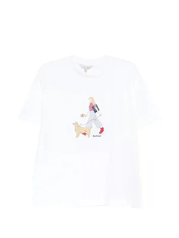 Barbour Graphic T-shirt - White