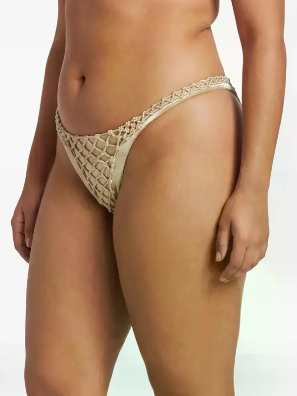 ISA BOULDER Corara Macrame Bikini Bottom