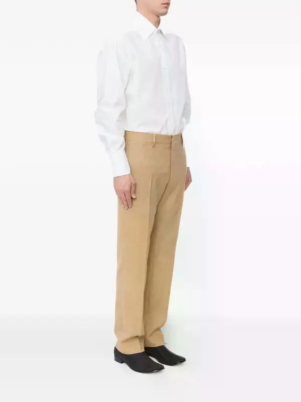 MAISON MARGIELA Pleated Wool Trousers