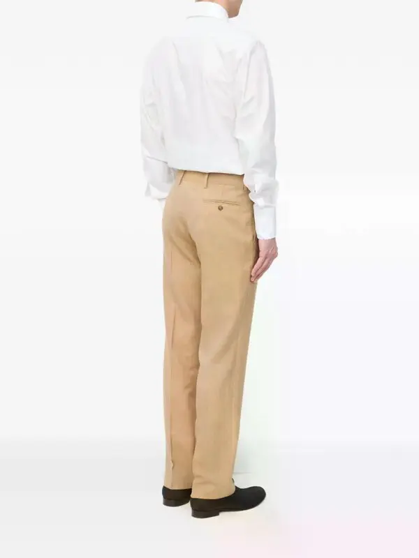 MAISON MARGIELA Pleated Wool Trousers