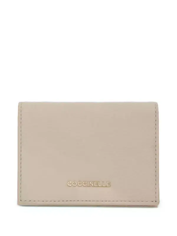 COCCINELLE Metallic Wallet - Neutrals