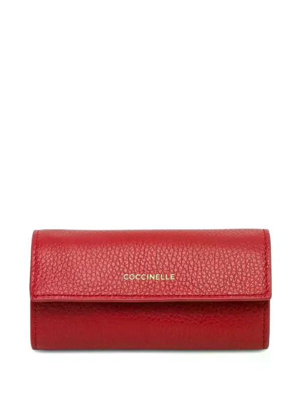 COCCINELLE Flap Cylinder Gadget Case - Red