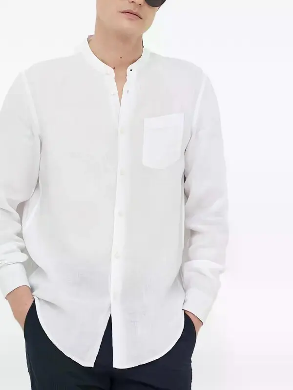BENETTON Linen Shirt - White