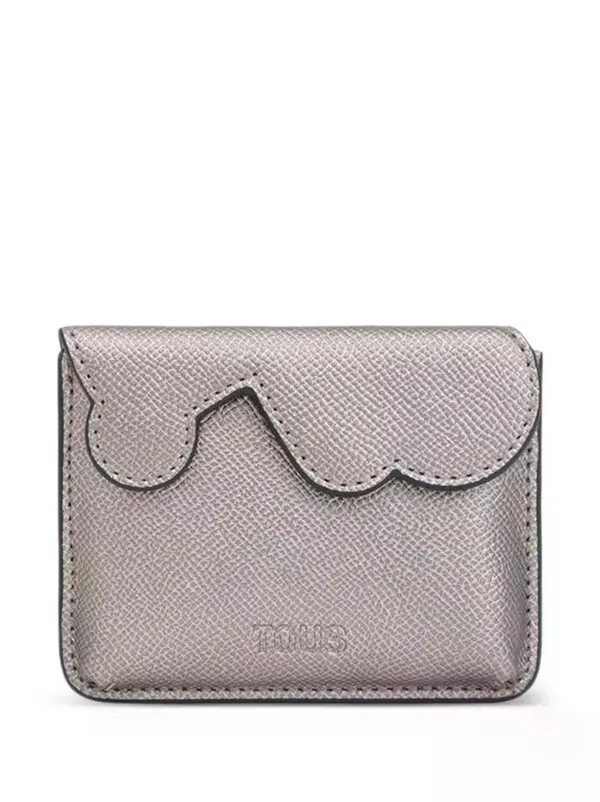 TOUS Scalloped Card Holder - Silver