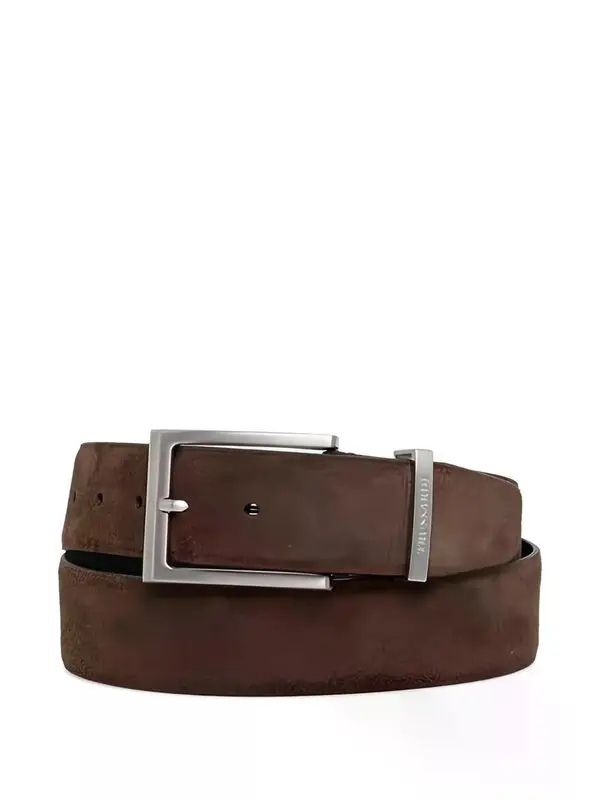 TRUSSARDI Suede Belt - Brown