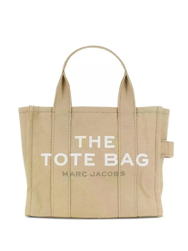 Marc Jacobs Small Tote Bag With Logo Detail - Neutrals