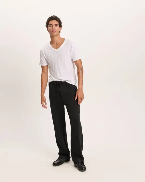 ATM Anthony Thomas Melillo French Terry Sweatpants - Black