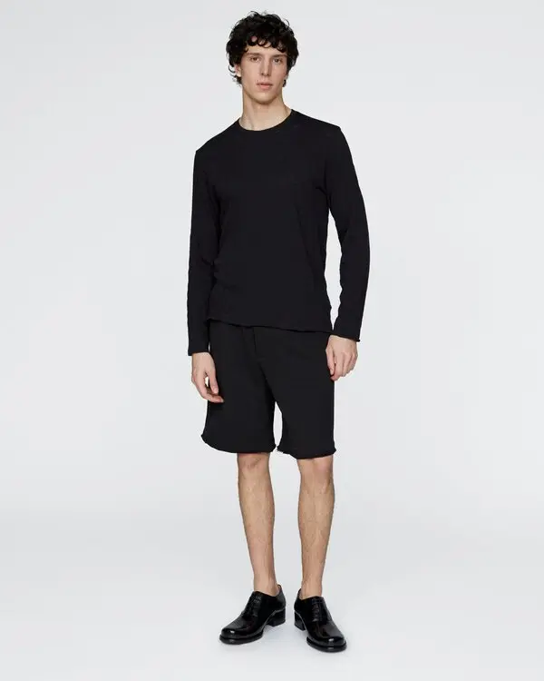 ATM Anthony Thomas Melillo French Terry Pull-on Shorts - Black