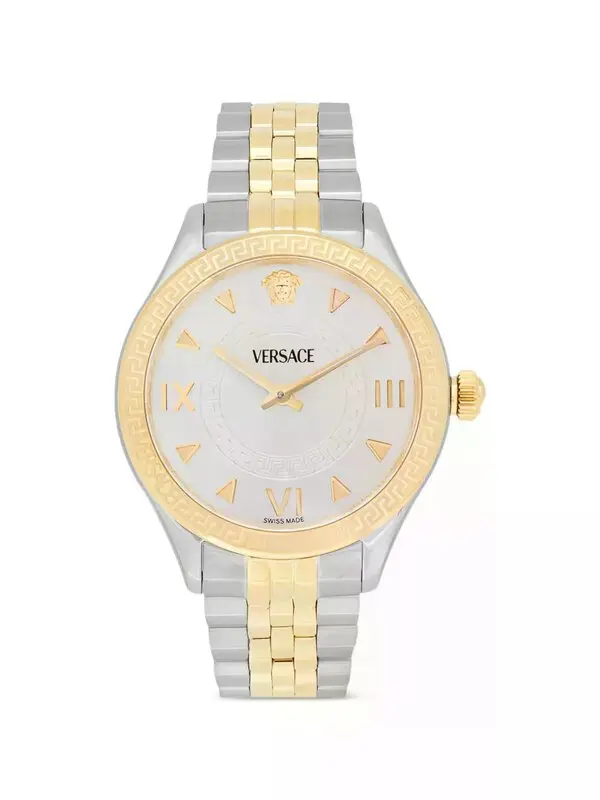 Versace Round-face 35mm Watch - White