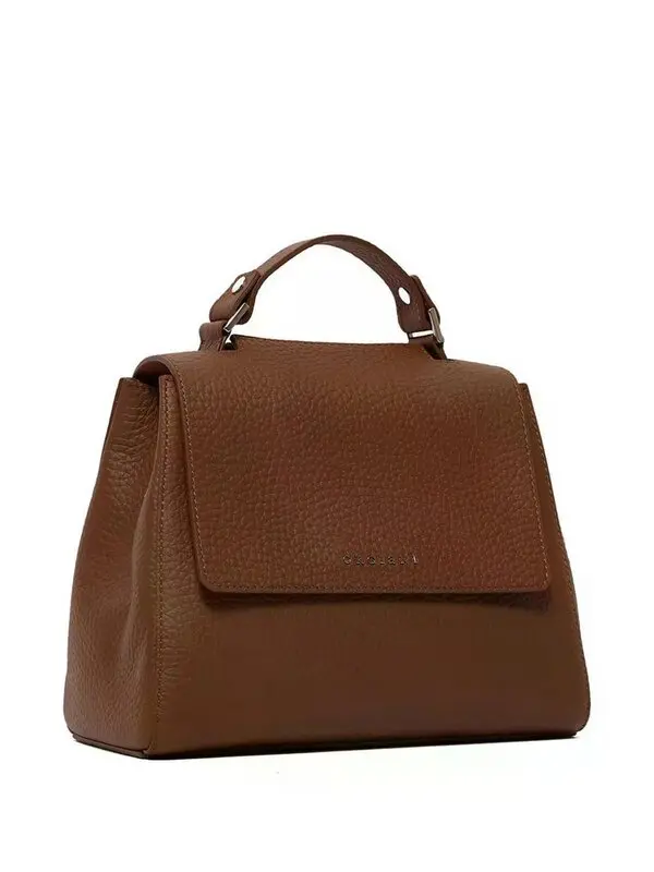 Orciani Top Handle Flap Bag