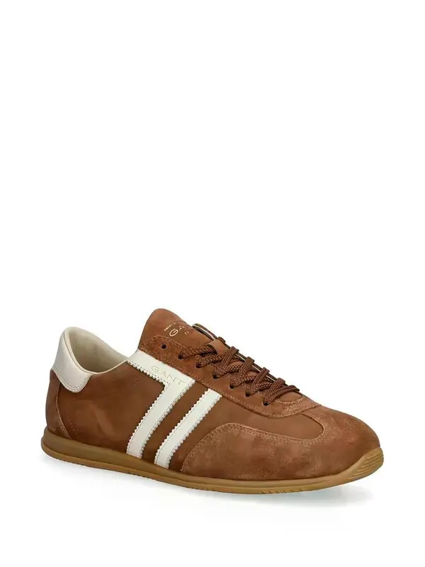 Gant Striped Suede Sneakers - Brown