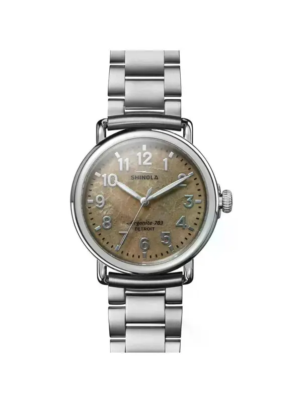 Shinola Runwell 41mm Watch - Neutrals