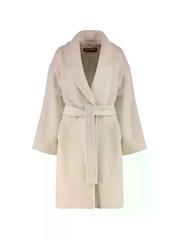 Max Mara Cloruro Belted Coat - Neutrals