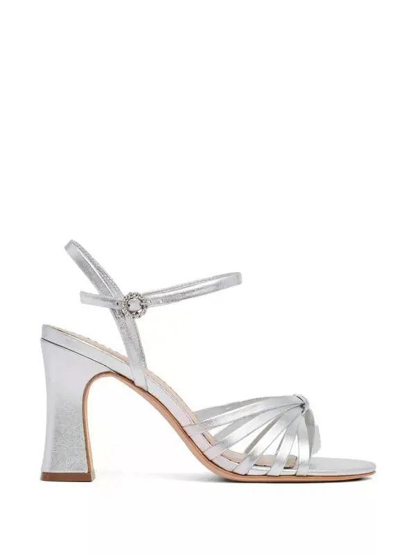 Cinq À Sept Logan Strappy Sandals - Silver
