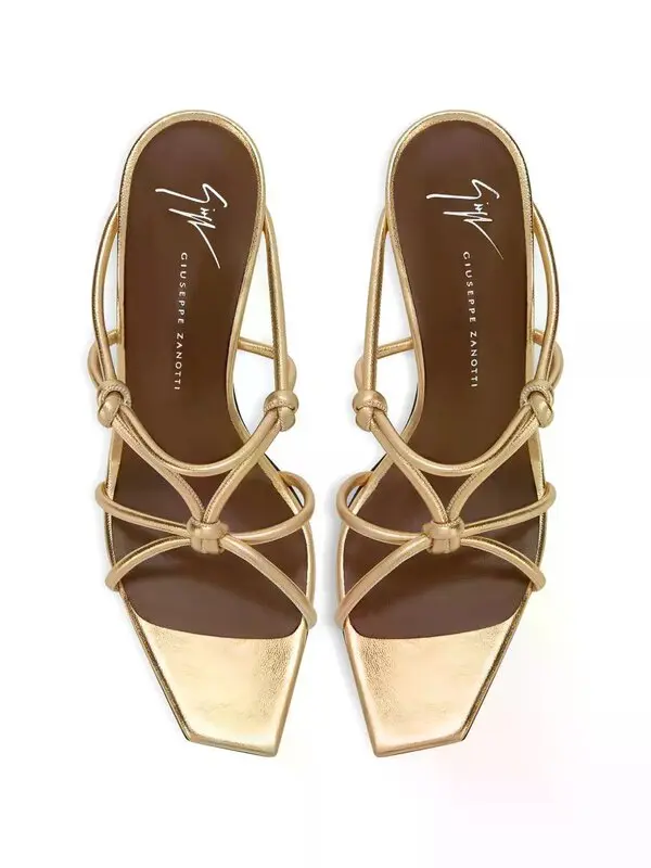 GIUSEPPE ZANOTTI Knotted 90mm Sandals