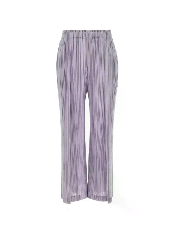 Issey Miyake Pleated Trousers - Purple