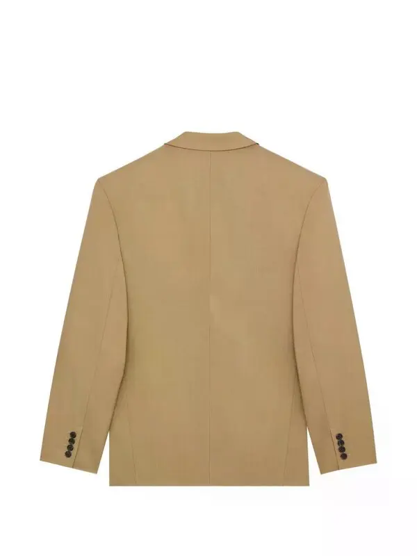 Saint Laurent Peak-lapel Blazer - Neutrals