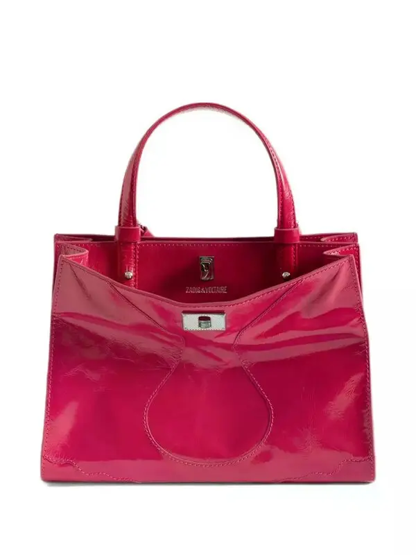 Zadig&Voltaire Jack Mini Patent Bag - Pink
