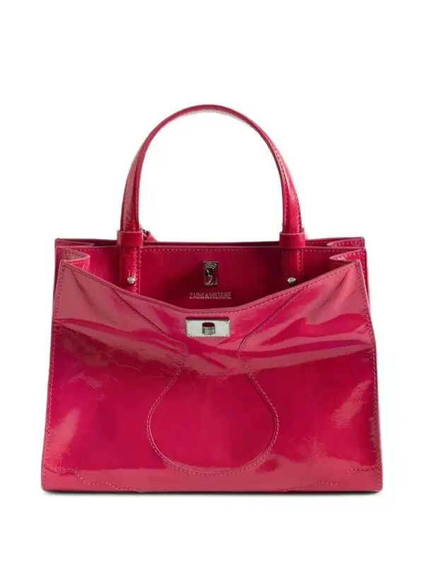 Zadig&Voltaire Jack Mini Patent Bag - Pink