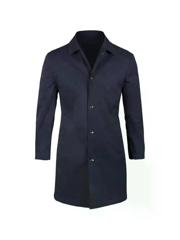 Kiton Kired Raincoat - Blue