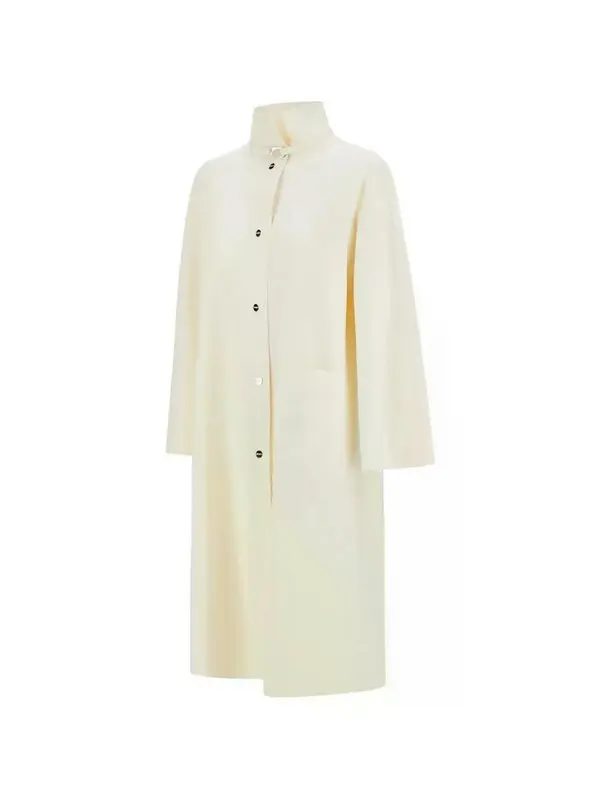 Herno Buttoned High-neck Coat