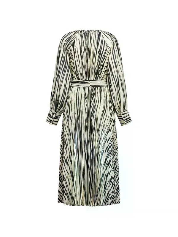 Proenza Schouler Striped Pleated Dress