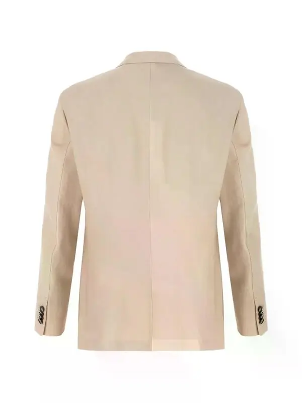 Zegna Single-breasted Blazer - Neutrals