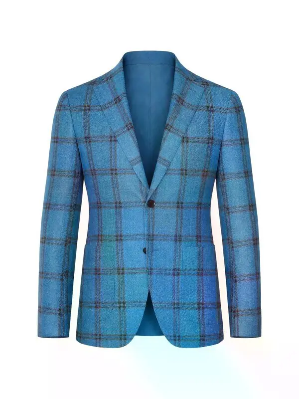 SARTORIO NAPOLI Windowpane Blazer