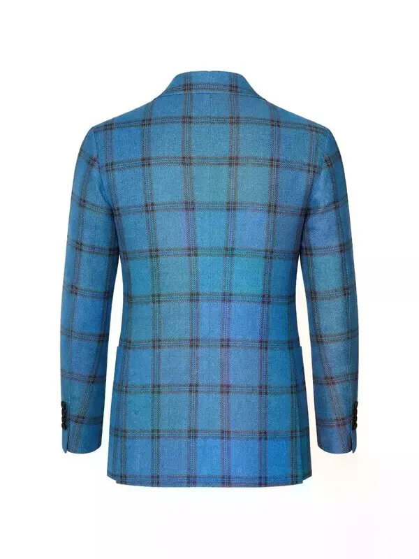 SARTORIO NAPOLI Windowpane Blazer