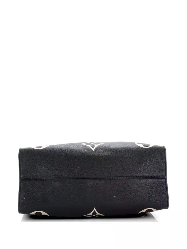 LOUIS VUITTON Onthego Tote Bicolor Monogram Empreinte Giant Mm - Black