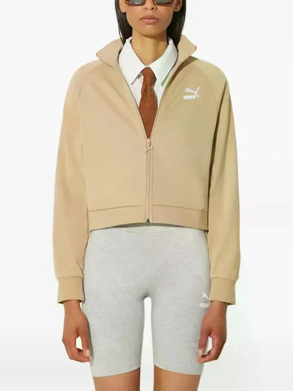PUMA Zip-up Sweatshirt - Neutrals